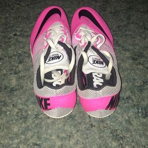Nike | Shoes | Pink Nike Track Shoes | Poshmark